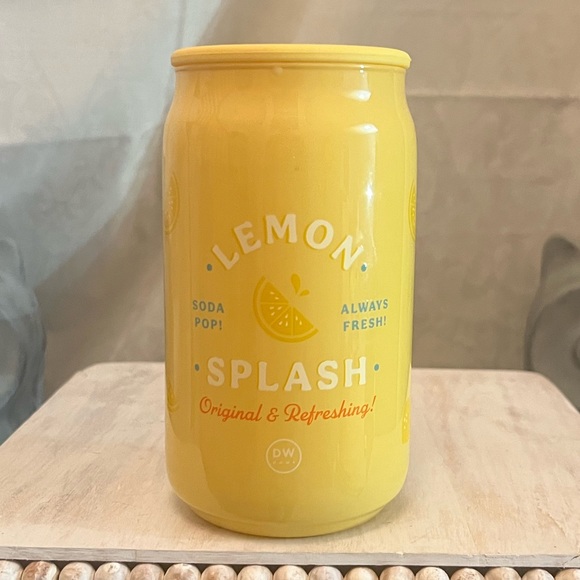 DW Home | Accents | Dw Home Lemon Splash Soda Candle | Poshmark
